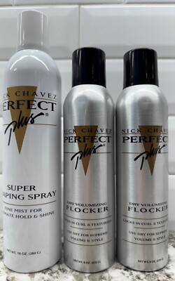 Nick Chavez Perfect Plus Dry Volumizing Texturizing Flocker 8 Oz ...