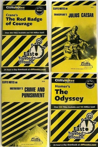 CliffsNotes Classic Literature Character Commentary Summary Synopsis ...