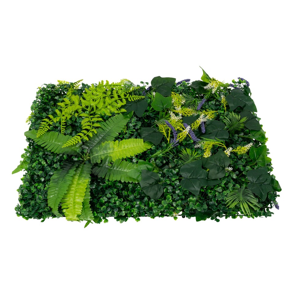 6PCS Greenery Walls, Artificial Greenery Wall, Artificial Grass ...