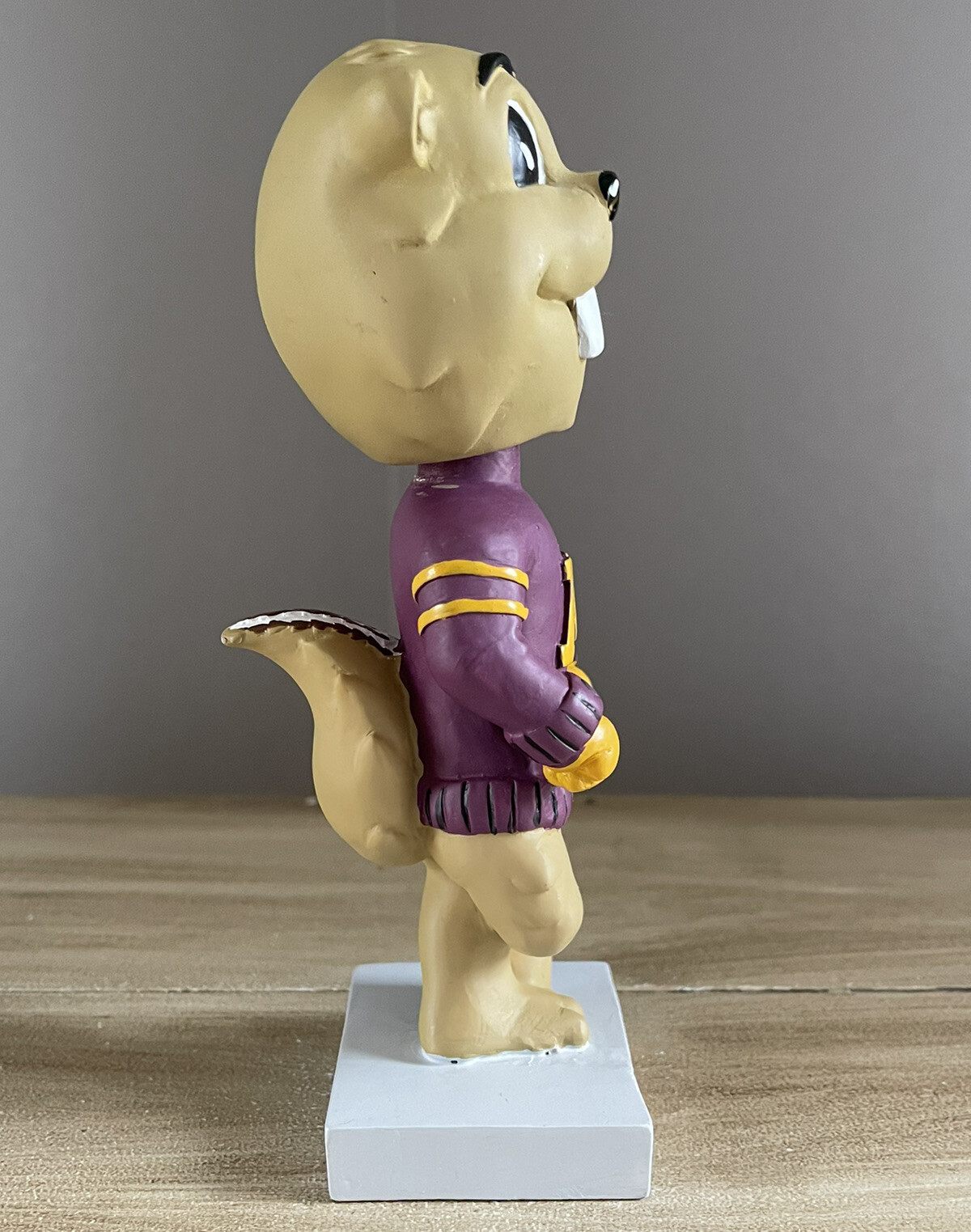 GOLDY GOPHER Minnesota Golden Gophers Mascot BPI Nodder Bobblehead NIB ...