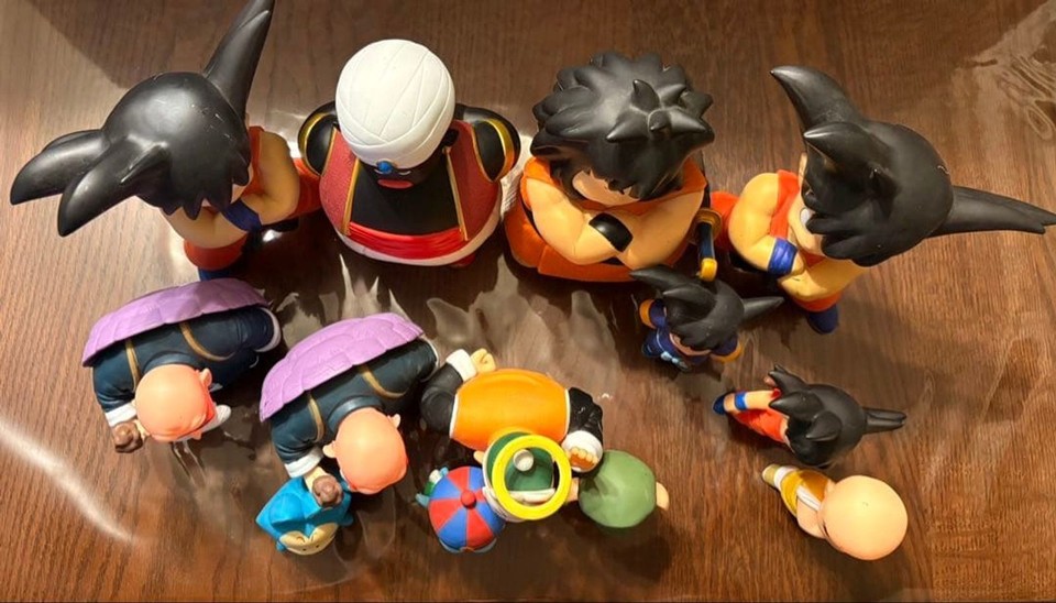 Dragon Ball Sofubi Figure Lot - Goku, Master Roshi, Oolong, Puar & More ...