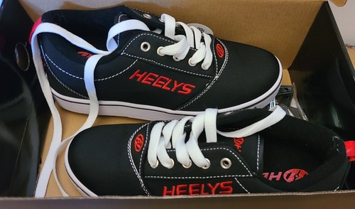 Heelys GR8 Pro20 Youth Size 6 Black White Red Skate Shoes | eBay
