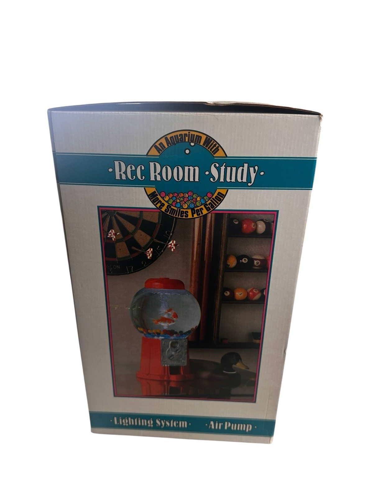 NEW- Vintage Hawkeye Gumball Machine Aquarium Fish Bubble Tank - 2 ...