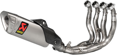 Akrapovic Race Exhaust Stainless Steel Exhaust 2015-2025 Yamaha YZF-R1 ...