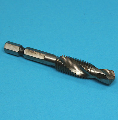 HSS Combination Drill Tap M3, M4, M5, M6, M8, M10 Hex Drive | eBay UK