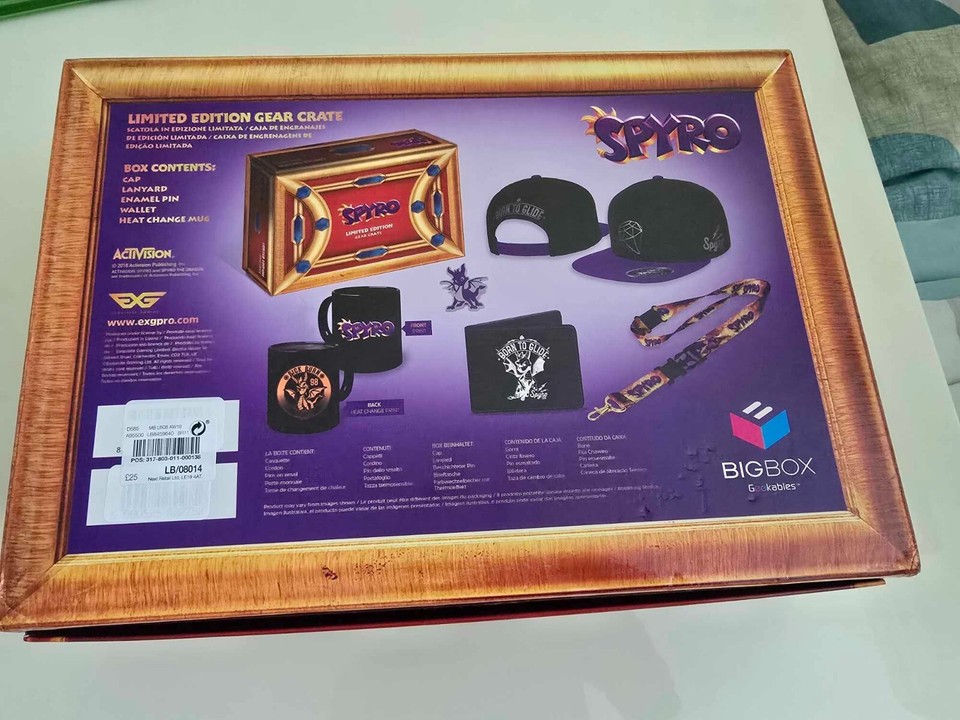 Spyro Limited Edition Gear Crate Box Set New and Unused 5060525892752 ...