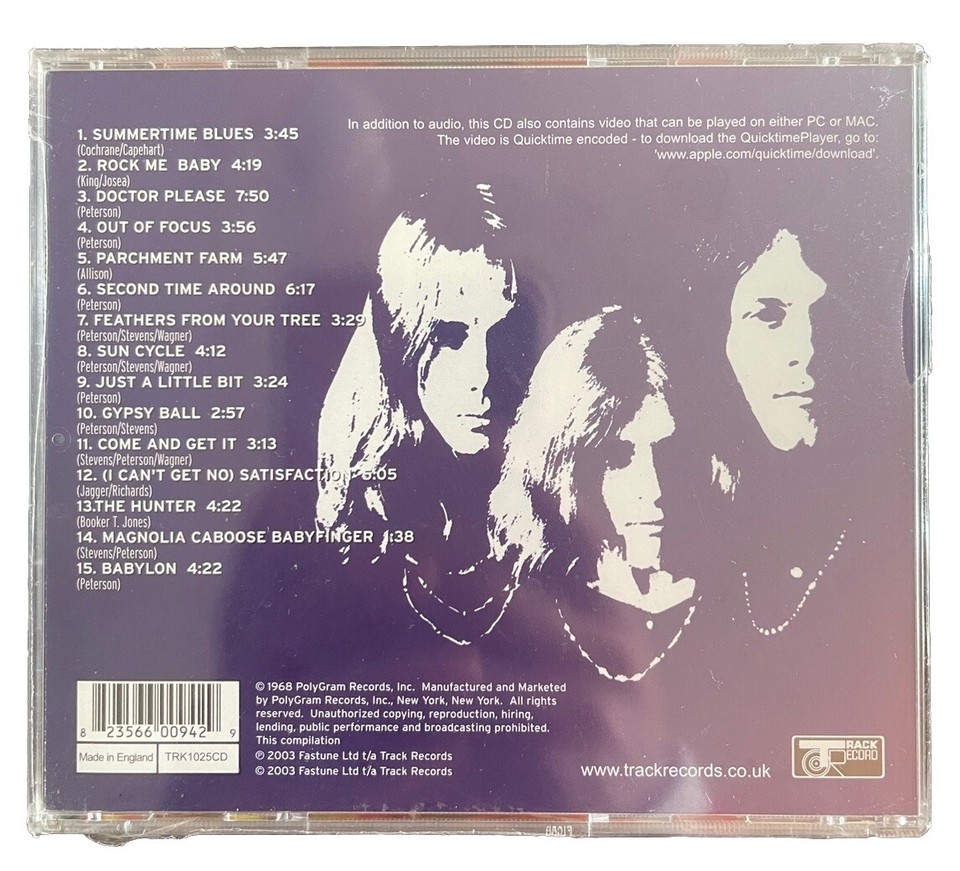 Vincebus Eruptum/Outsideinside by Blue Cheer (CD, 2003) Brand New ...