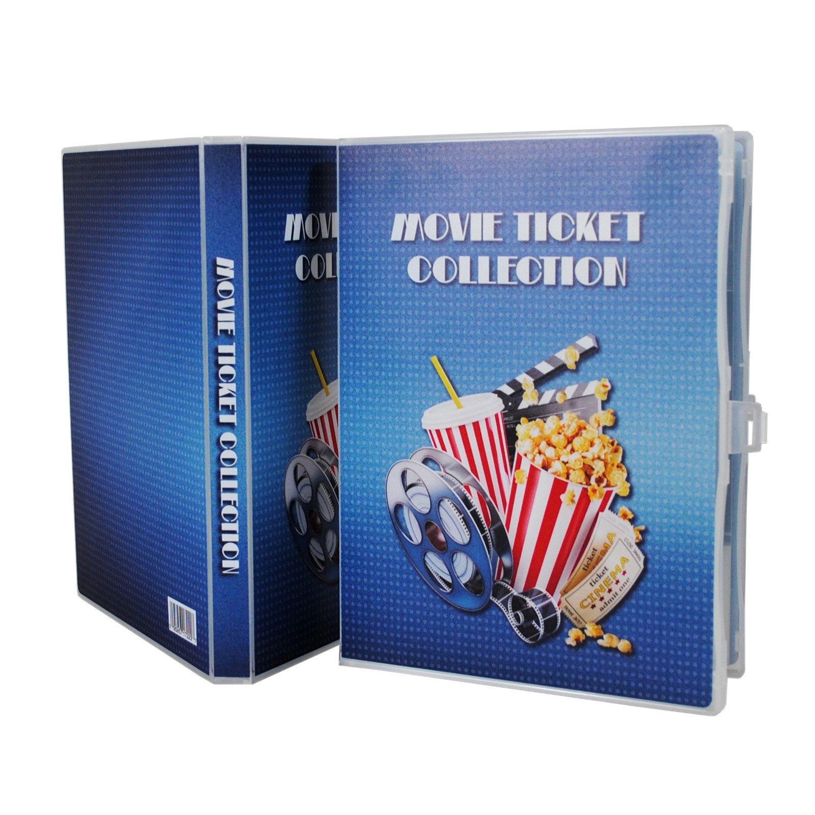 Movie Ticket Collection Album, 10 Ticket Pages Included, Holds 160 ...