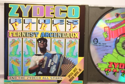 ZYDECO BLUES PARTY - Fernest Arceneaux & Zydeco All Stars (CD 1995) VG ...