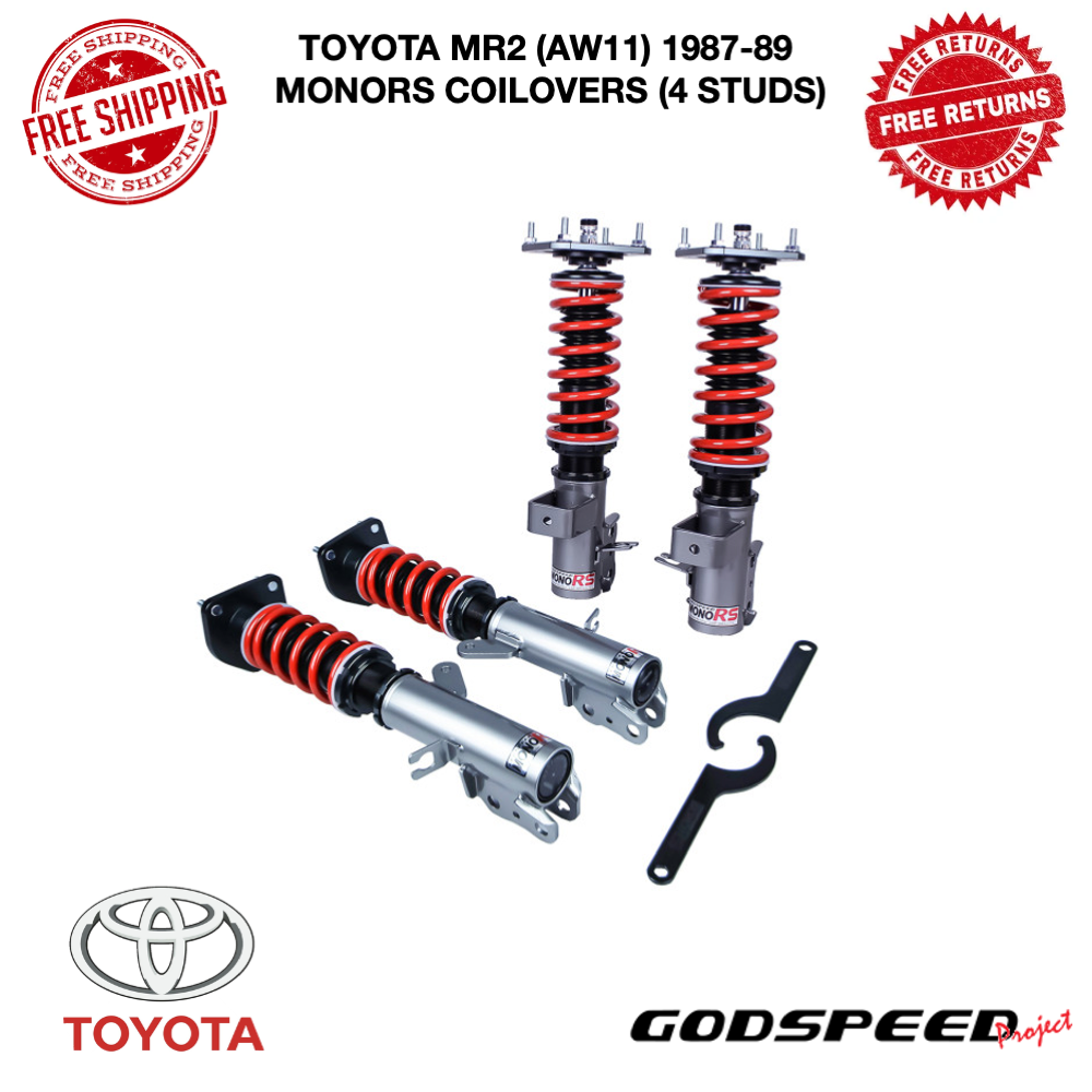 Godspeed Project MonoRS Coilover Damper Kit For 1987-1989 Toyota MR2 (AW11) | eBay