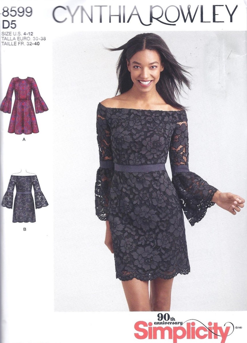 Lace Dress Sewing Patterns New Look Pattern: NL6341 Misses' Dress In