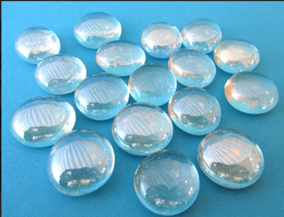 Decorative Glass Pebbles Stones Gems Vase Nuggets Marbles VARIOUS ...