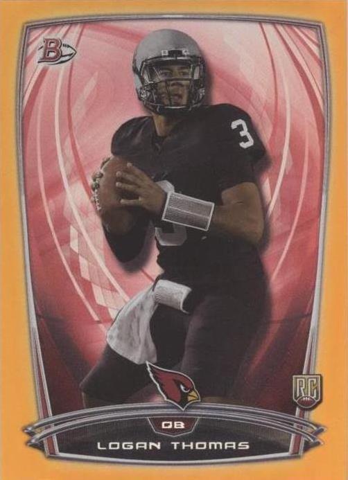 2014 Bowman - Rookies Logan Thomas #64 Orange Foil /299 (RC) for sale ...
