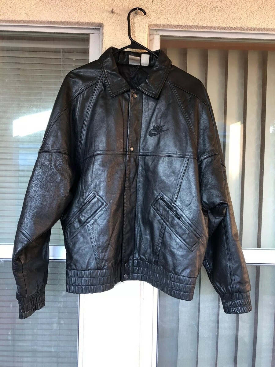 nike bomber Leather jacket medium | eBay nike bomber Leather jacket medium | eBay