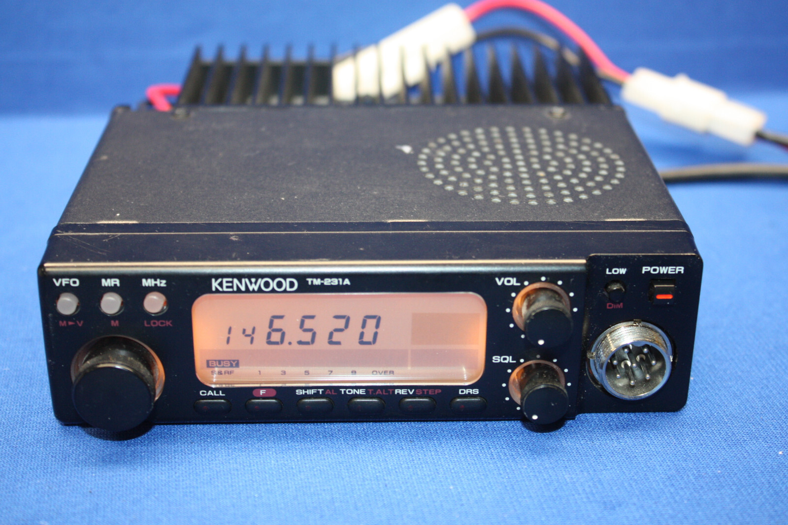 Kenwood TM-231A 2M 144MHZ FM MOBILE Transceiver tone encode SN-0110103 ...