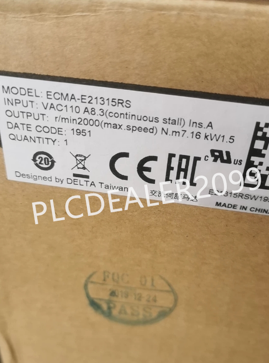 1PCS New Delta AC Servo Motor ECMA-E21315RS In Box Via DHL 2-5 Days ...