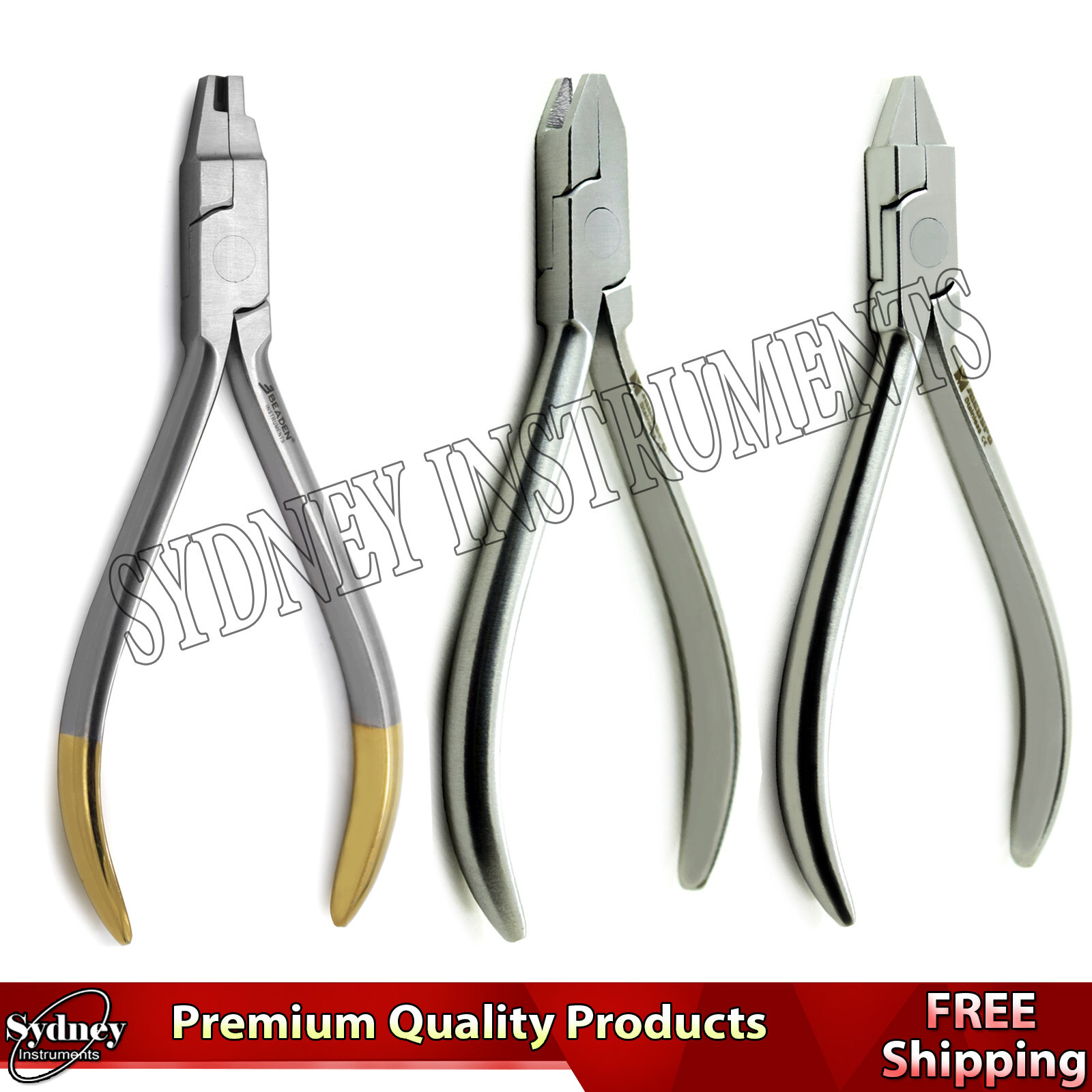 Dental Male & Female Torquing Plier Orthodontic Archwire Hook Crimping ...