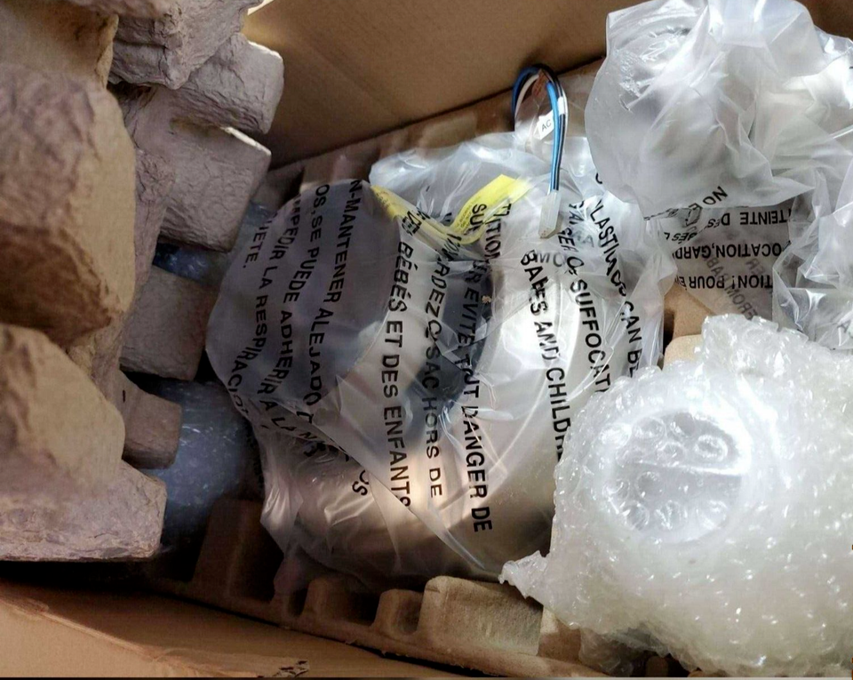 Hampton Bay Riley 44" LED Light 5-Blades Ceiling Fan | eBay