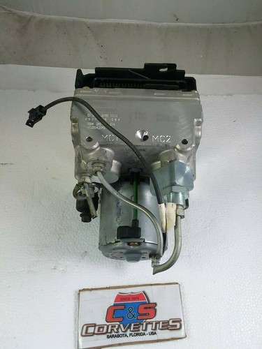 1995; C4 CORVETTE ABS Pump; Electronic Brake Control Module; EBCM ...