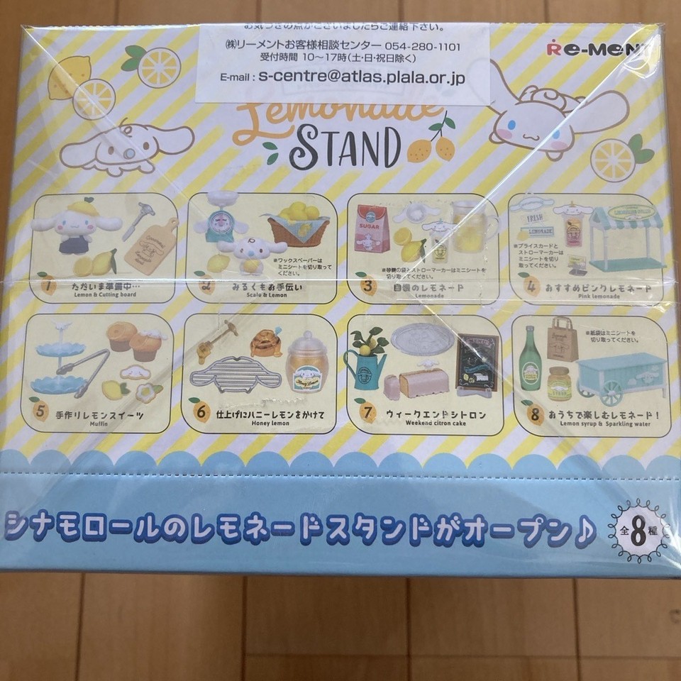 Cinnamoroll Lemonade Stand All 8 Types Complete Re-Ment No.rr1090 | eBay