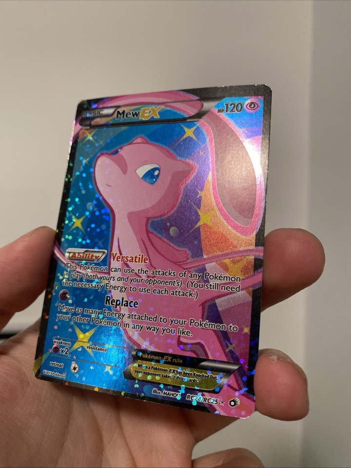 Mew EX (Full Art) RC24/RC25 Legendary Treasures: Radiant Collection ...