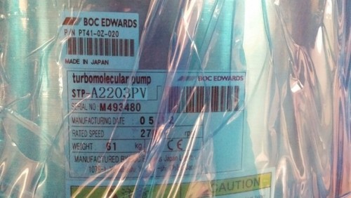 Edwards STP-A2203 Turbo Pump / with ControllerSCU-A2203PV / Signal ...