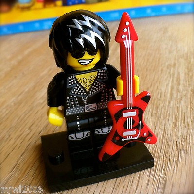 LEGO 71007 Minifigures ROCK STAR Series 12 SEALED NEW Minifigs Guitar ...