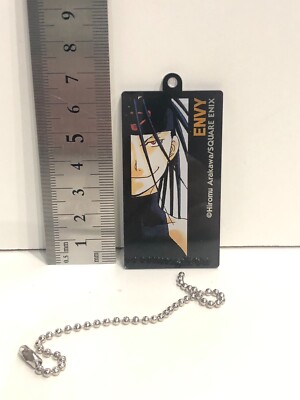 FULLMETAL ALCHEMIST nice Envy 7 cm key ring acrylic tag keychain ...