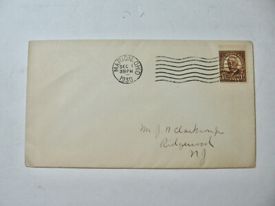 1930 Cover w/Warren G. Harding 1 1/2 Cent Stamp | eBay