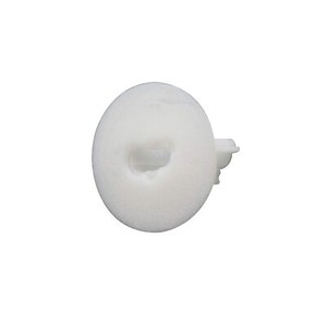 White Dual Feed Through Bushing For Coax Coaxial Cable RG6 - 10 Pack ...