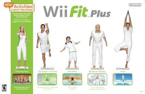 Wii Fit Plus Game With Balance Board In Original Box- Nintendo Wii ...