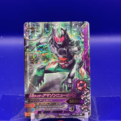 Kamen Rider Ganbarizing Card SR RT3-050 Amazon New Omega Bandai Japanese #01 | eBay