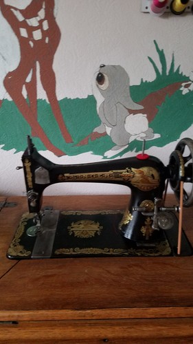 Singer Model 27 127 Sphinx Style Sewing Machine Restoration Decals 2 ...
