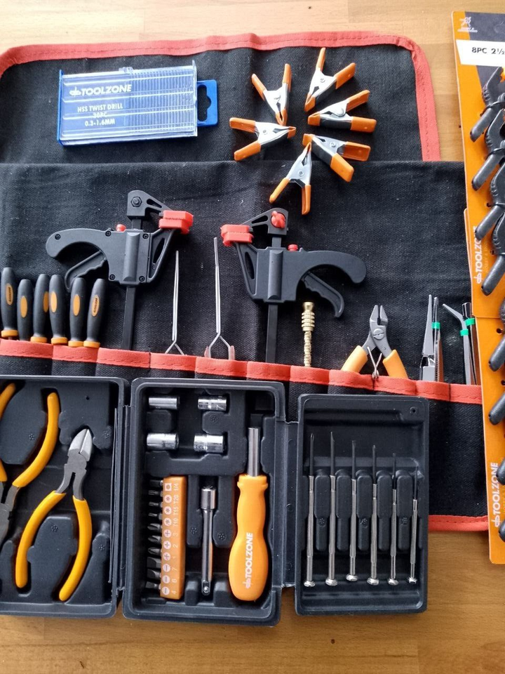 New 108pc Craft Model Hobby Tool Kit Set For Airfix Warhammer Hornby ...