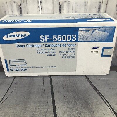 SF550D3 Samsung SF- 550 555P Toner Cartridge Black NEW D14 | eBay