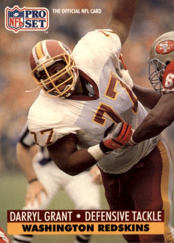 1991 Pro Set Football Card #319 Darryl Grant | eBay