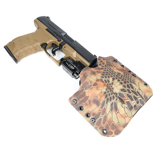 OWB Kydex Holster for Hanguns w/OLIGHT PL-MINI 2 VALKYRIE - KRYPTEK ...