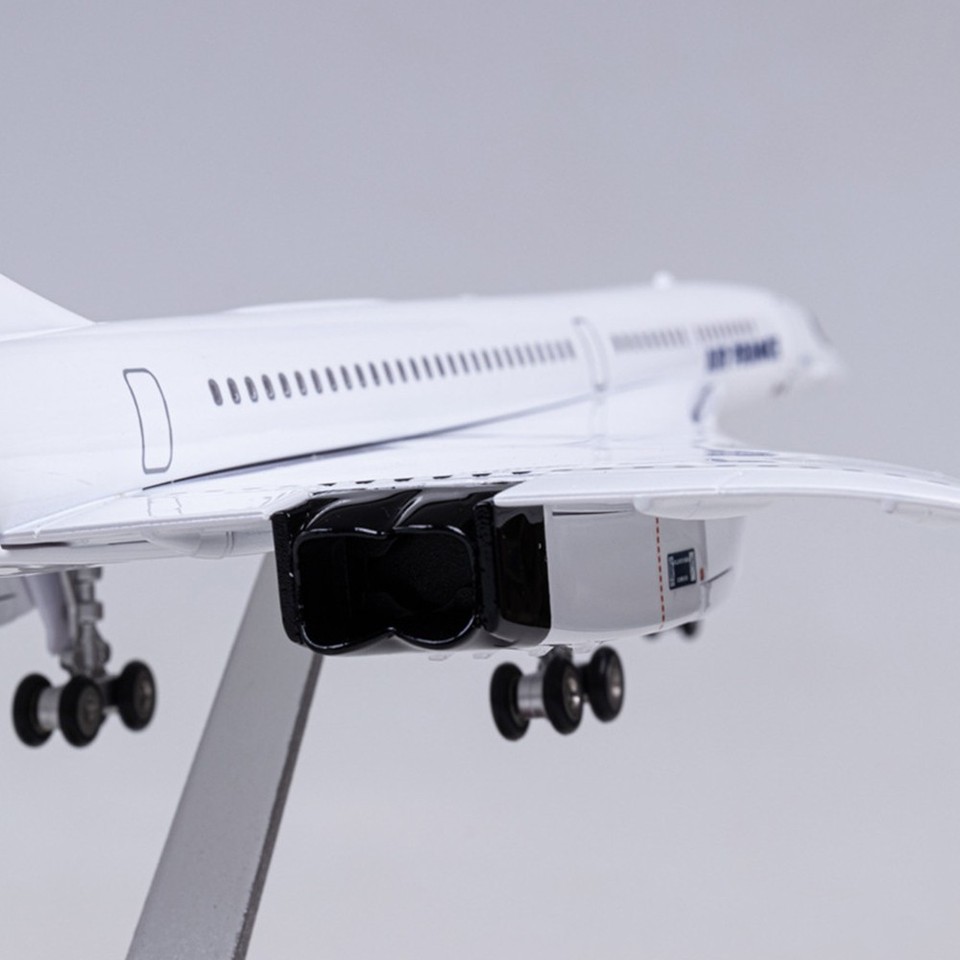 1:125 Concorde Model Air France Concorde Passenger Aircraft Model 19.7 ...