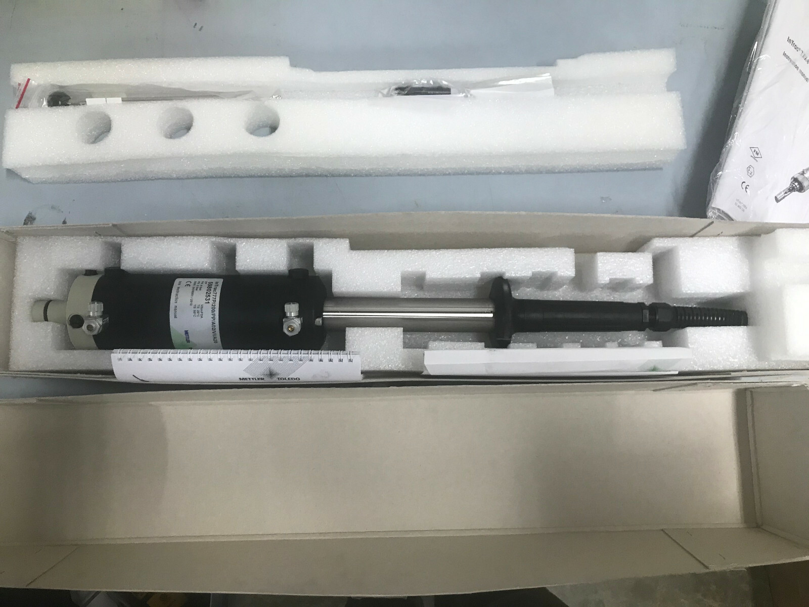 Mettler Toledo InTrac 777P/200/PP/A02/Vi/A02 Retractable Probe Housing ...