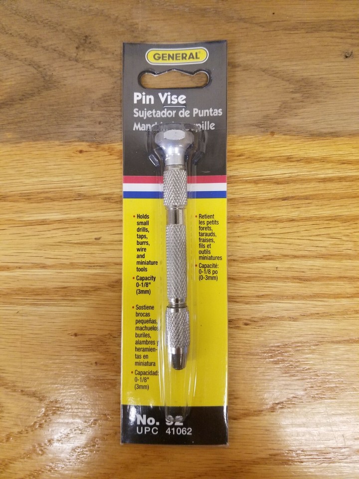 GENERAL TOOLS #92 SWIVEL HEAD PIN VISE 0-1/8" CAPACITY | eBay