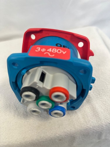 Meltric Plug DSN30 480vac 10 hp 63-38043 Water tight 4X | eBay