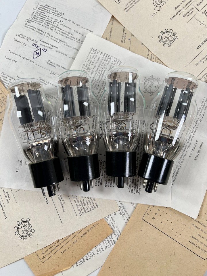 4 x 5C3S / 5U4G Rectifier Tubes SVETLANA NOS | eBay
