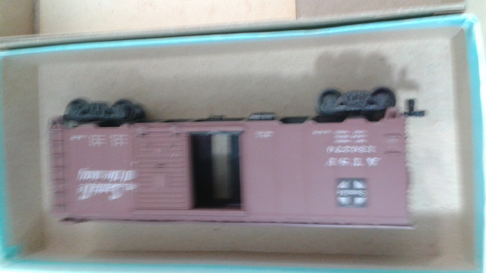 Vintage HO Athearn Kit 5017 ATSF Santa Fe Super Chief w/ Map 40' Box ...