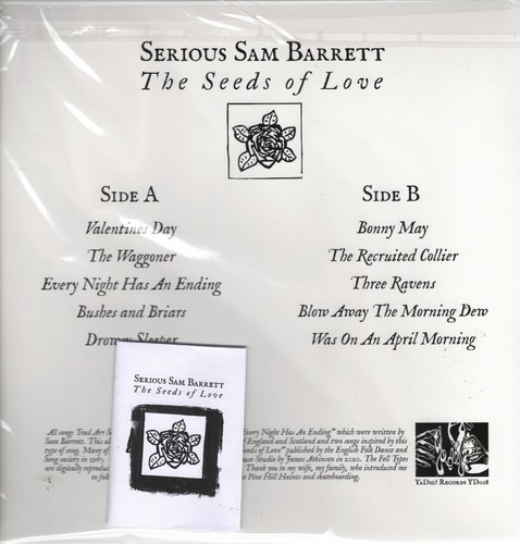 Serious Sam Barrett Seeds of Love LP vinyl UK Yadig? 2021 with lyric ...