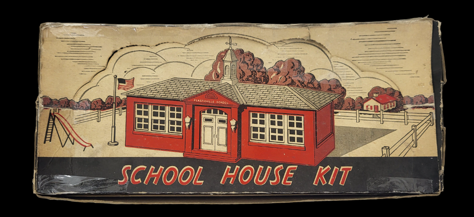 Bachmann Plasticville HO Scale School House Kit SC-4 | eBay