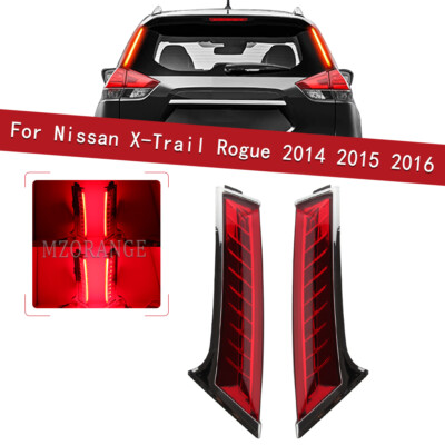 LED Rear Tail Light Driving Braking Lamp For Nissan X-Trail Rogue 2014 ...