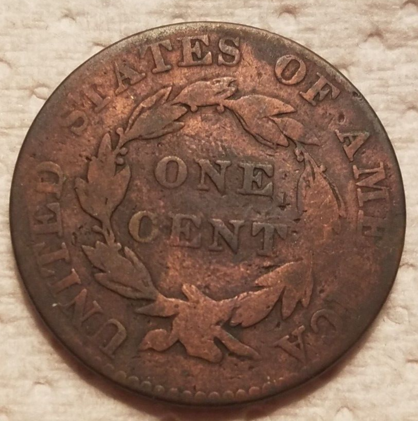 1821 Large Cent Coronet Matron Hair Penny One Cent VERY NICE COIN ! | eBay