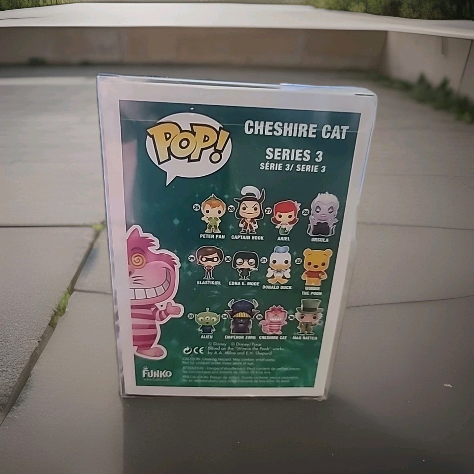 Disney Funko Pop 35 Alice in Wonderland Blue Cheshire Cat 2012 SDCC 1/ ...