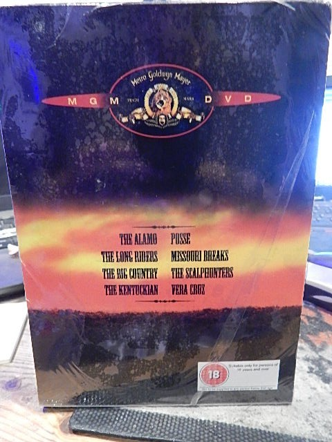 MGM THE WESTERN COLLECTION - 8 DISC - SET - UNOPENED SEALED | eBay UK