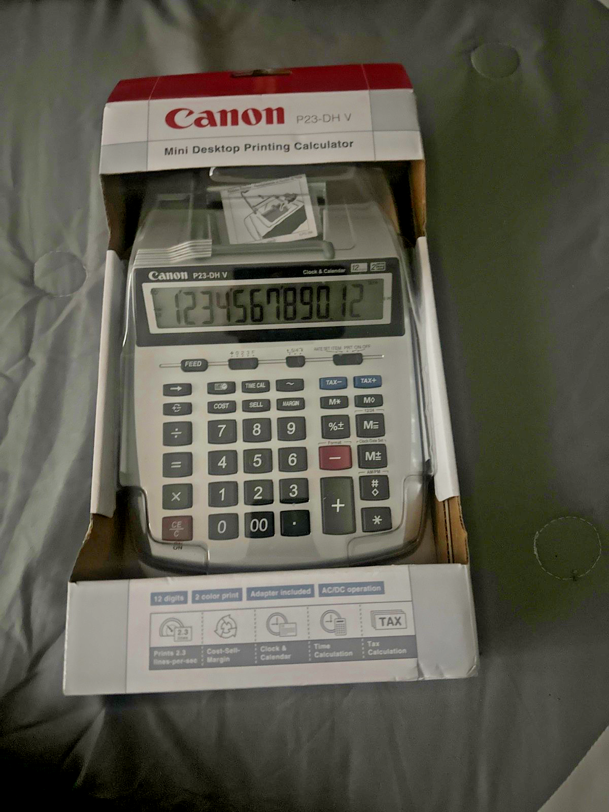 Canon P23-DHV Printing Calculator 13803042931| eBay
